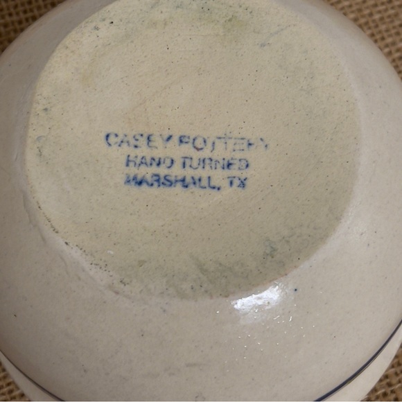 casey pottery | Dining | Vintage Casey Pottery Small Stoneware Bowl ...